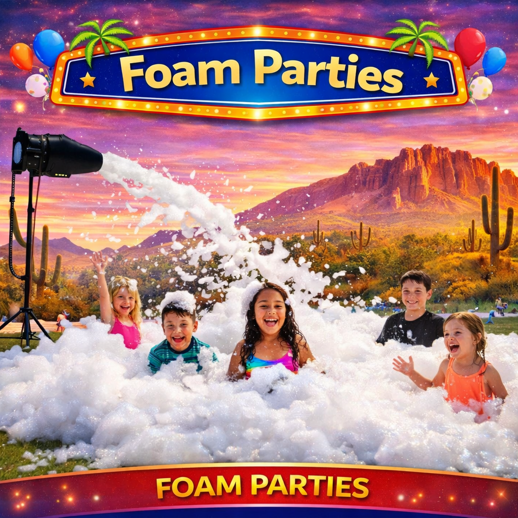 🎉 Foam Party Rentals in Phoenix, AZ. Bring the Fun to Your Event! – A ...