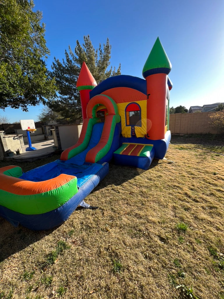 MINI CASTLE BOUNCE HOUSE COMBO RENTAL #1. WET or DRY – A Perfect Party ...