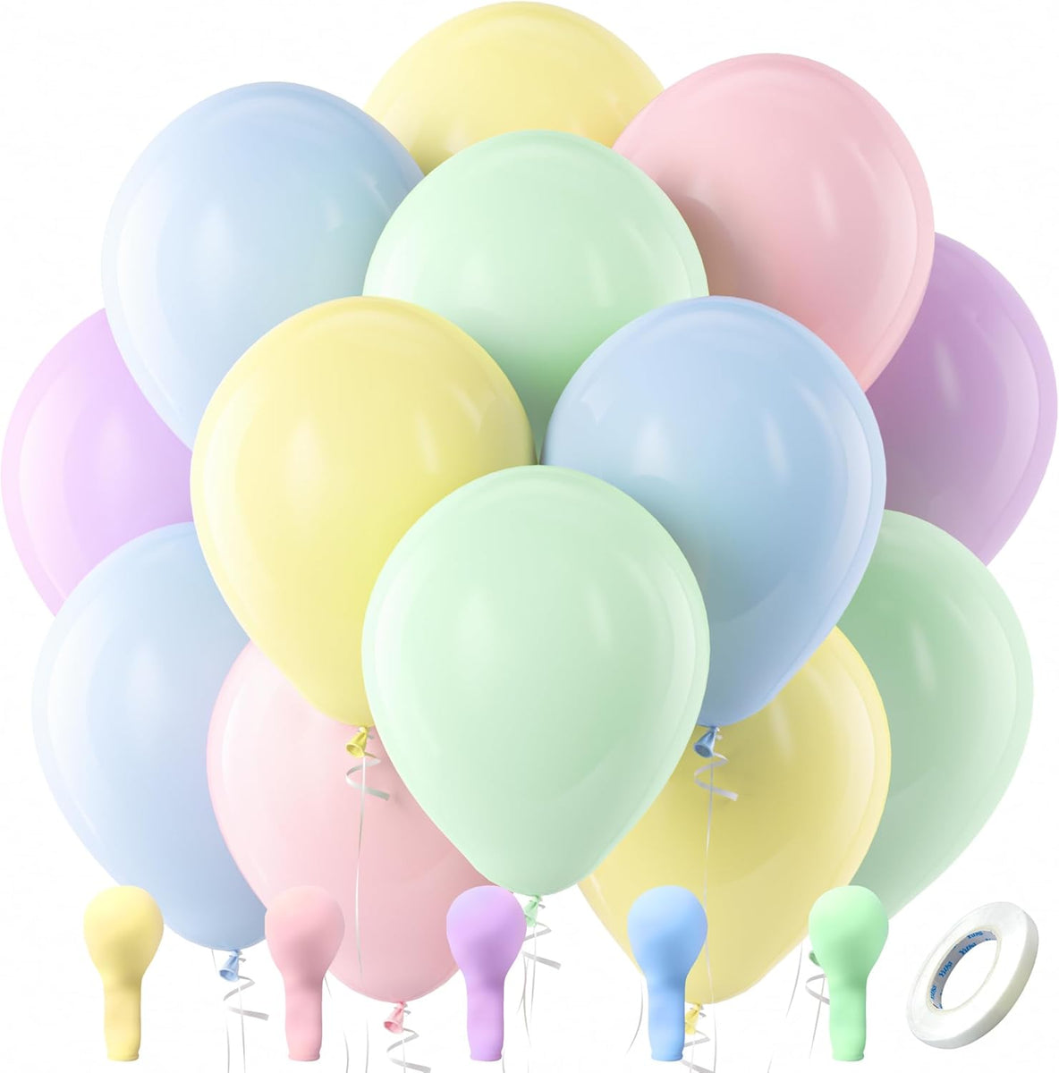 Pastel Balloon Variety Balloons – A Perfect Party Rental