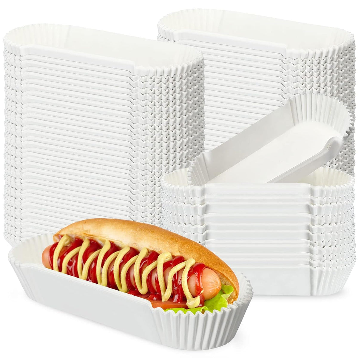 Extra Hot Dog Serving Boats – A Perfect Party Rental