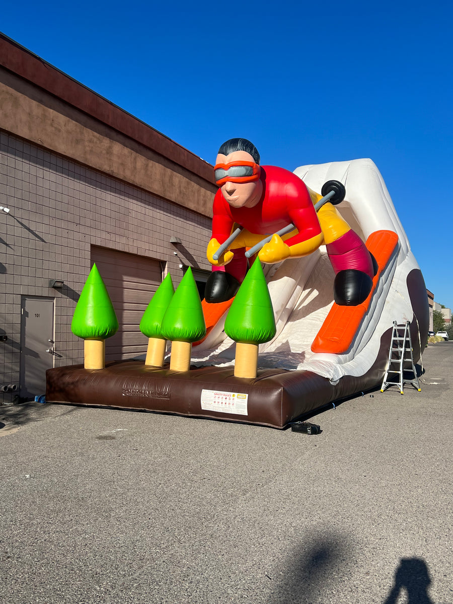 30' Downhill Ski Slide Dry ONLY – A Perfect Party Rental