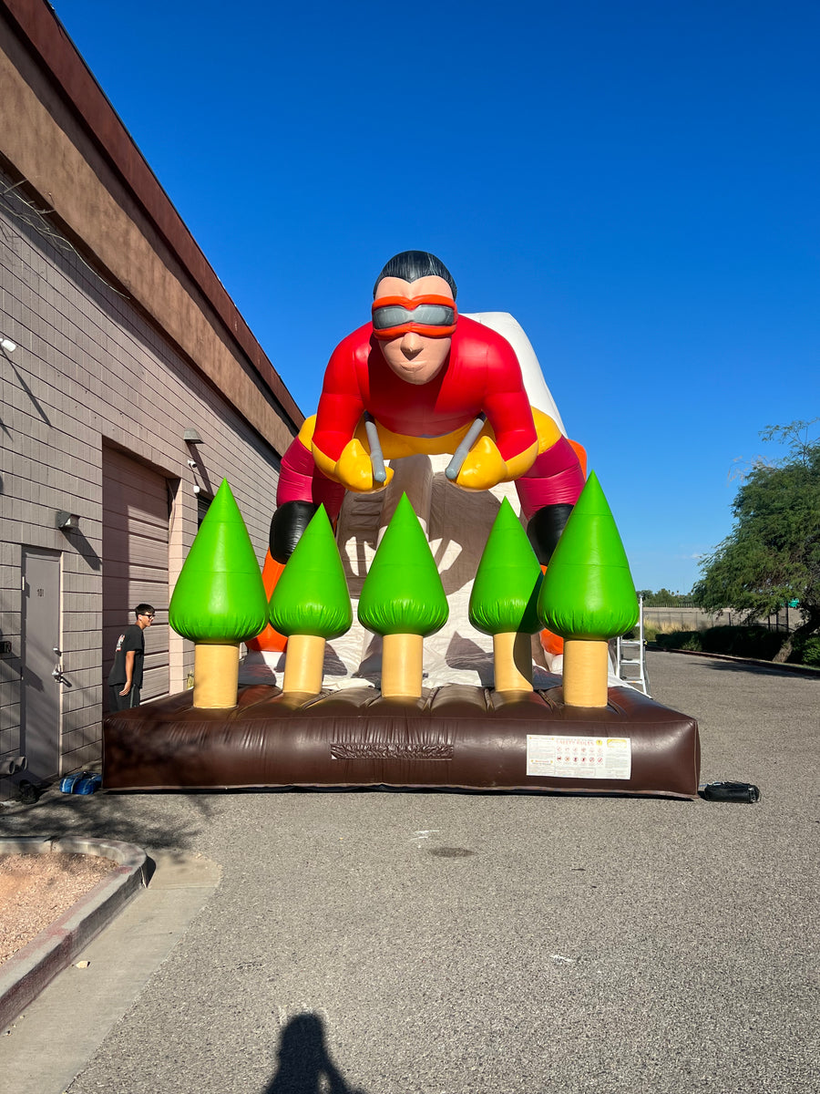 30' Downhill Ski Slide Dry ONLY – A Perfect Party Rental