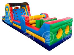 40' INFLATABLE OBSTACLE COURSE RENTAL – A Perfect Party Rental