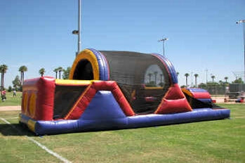 35' BACKYARD INFLATABLE OBSTACLE COURSE RENTAL – A Perfect Party Rental
