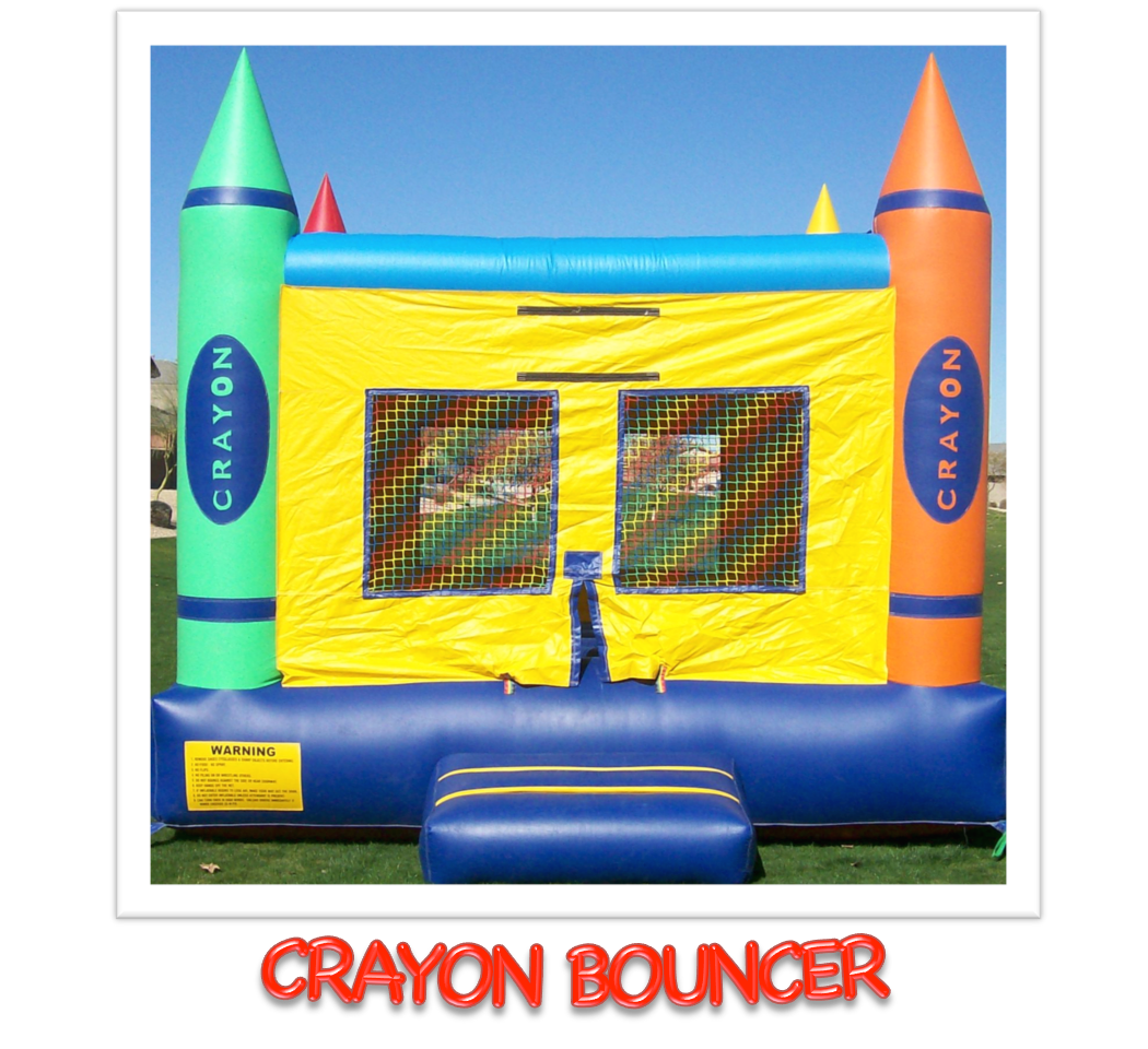 CRAYON BOUNCE HOUSE – A Perfect Party Rental