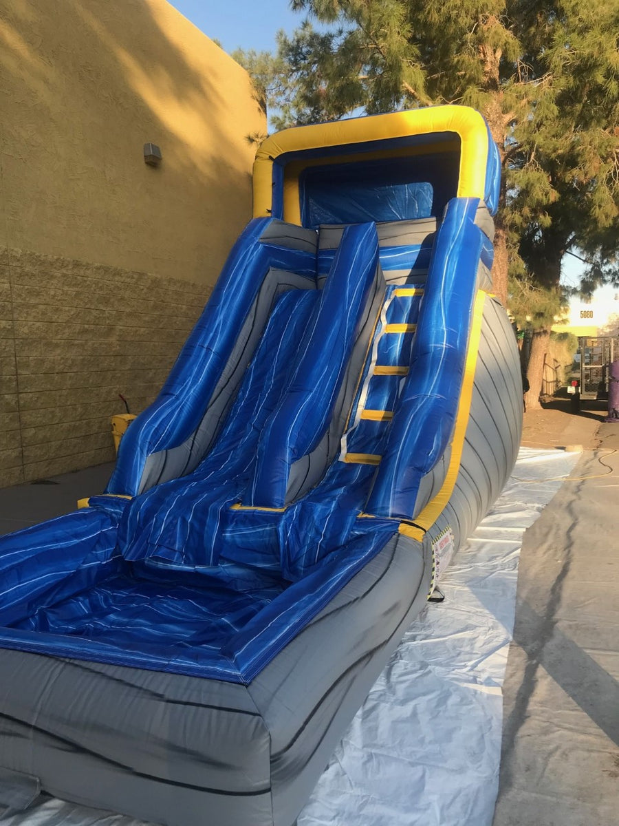 14' MONSTER SPLASH INFLATABLE WATER SLIDE RENTAL – A Perfect Party Rental
